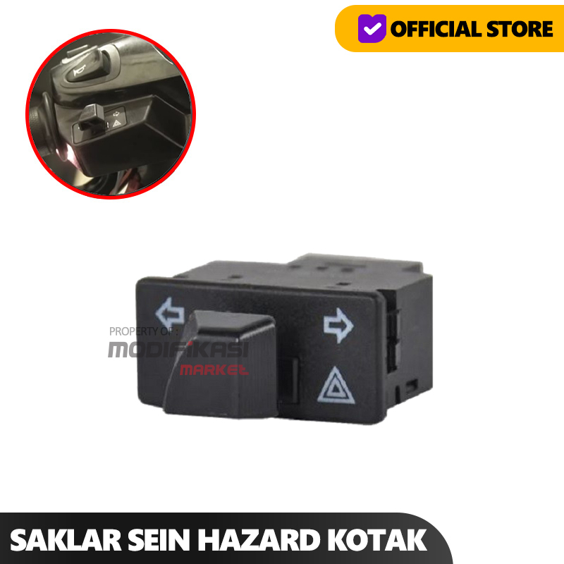 HAZARD SEN SWITCH UNIVERSAL HAZARD SWITCH SIGN HAZARD SWITCH | Shopee ...