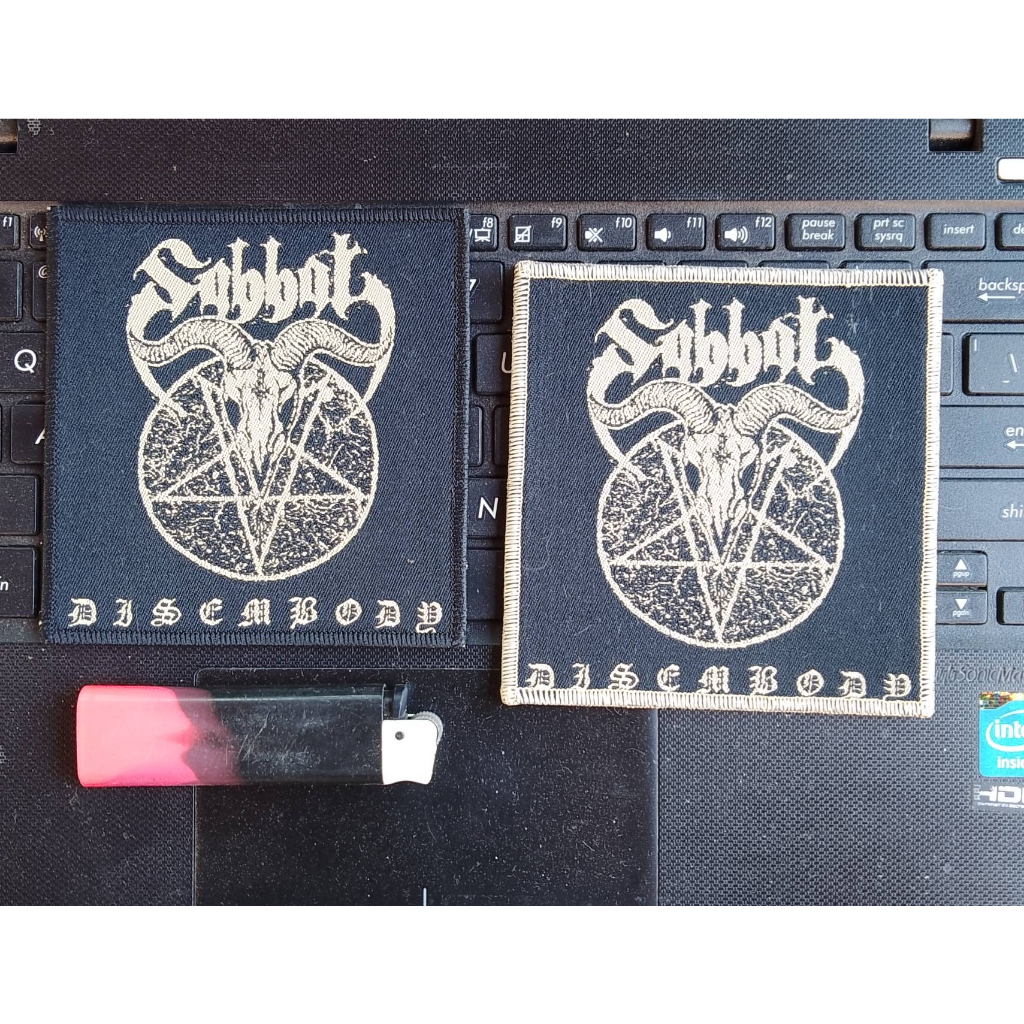 Sabbat -Disembody - Woven patch - Emblem - Badge - Music Metal - Rock ...