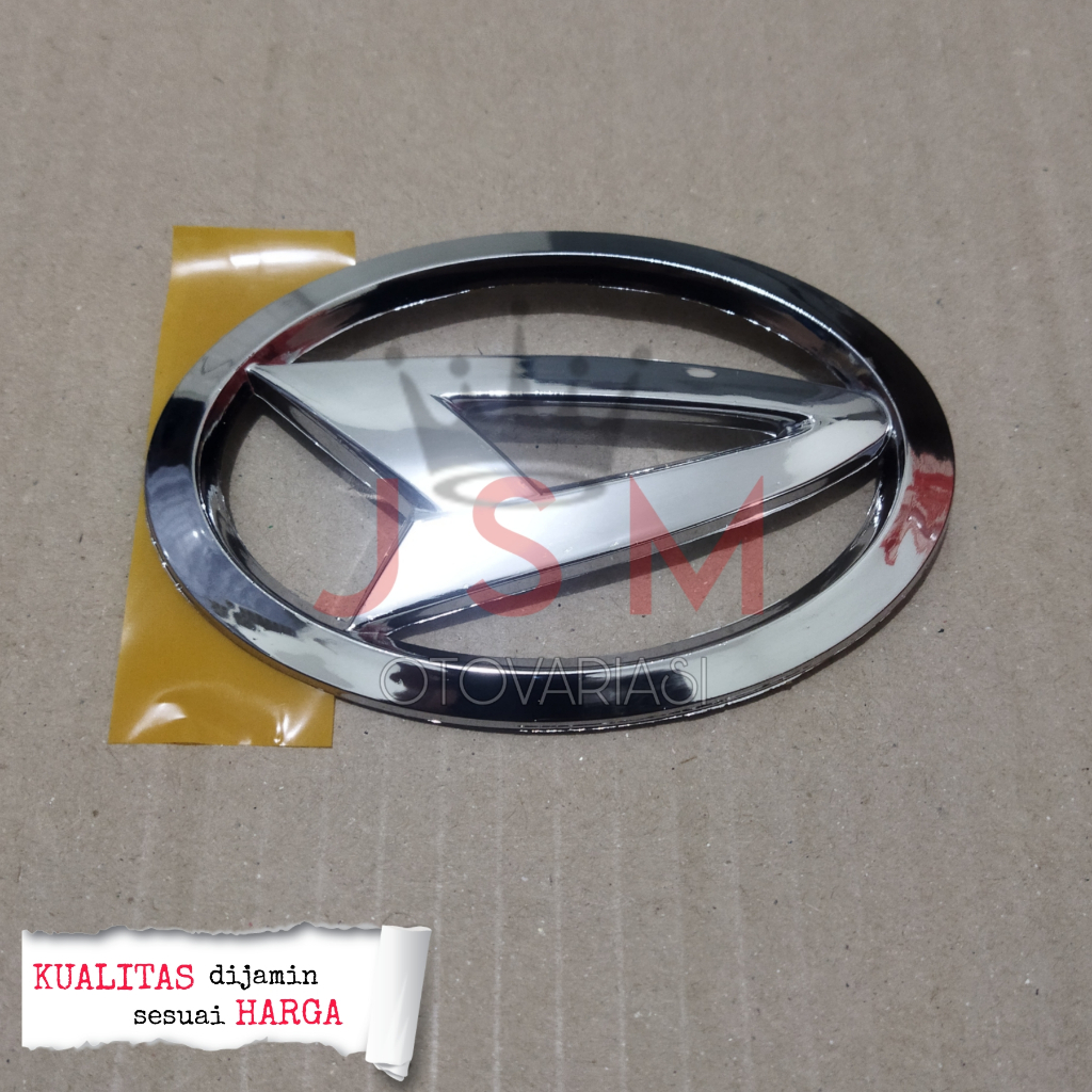 Daihatsu LUXIO/ GRAN MAX/ XENIA Logo/ Daihatsu Logo Size 8,4cm x 12.2 ...
