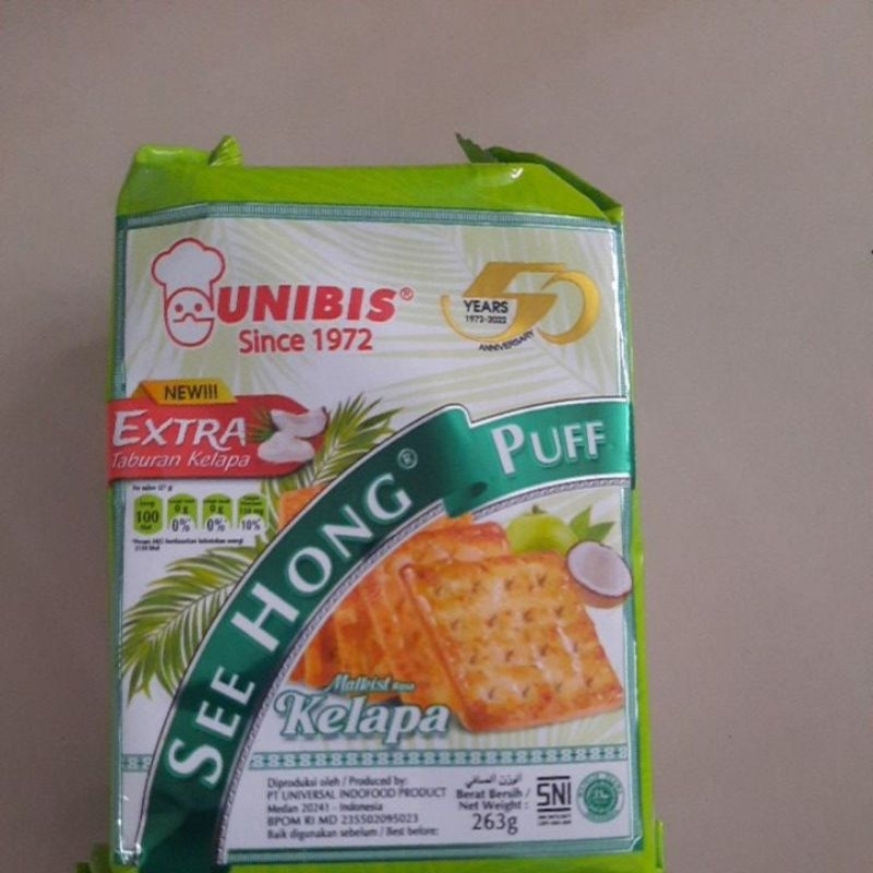 Unibis see hong puff Biscuits uk 263gr price | Shopee Philippines