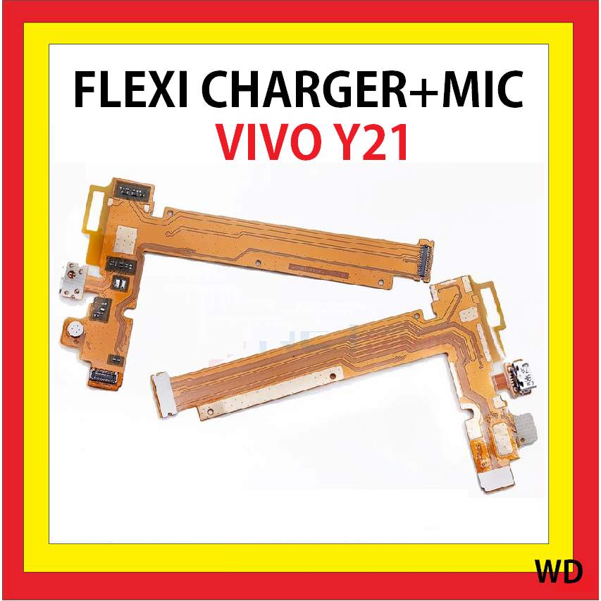 FLEXIBLE CHARGER VIVO Y21 FLEXI CONNECTOR CASAN CON TC MICROPHONE MIC ...