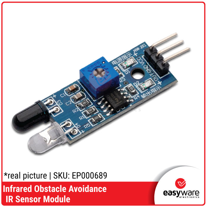IR INFRARED OBSTACLE AVOIDANCE SENSOR MODULE IR PROXIMITY SENSOR ...
