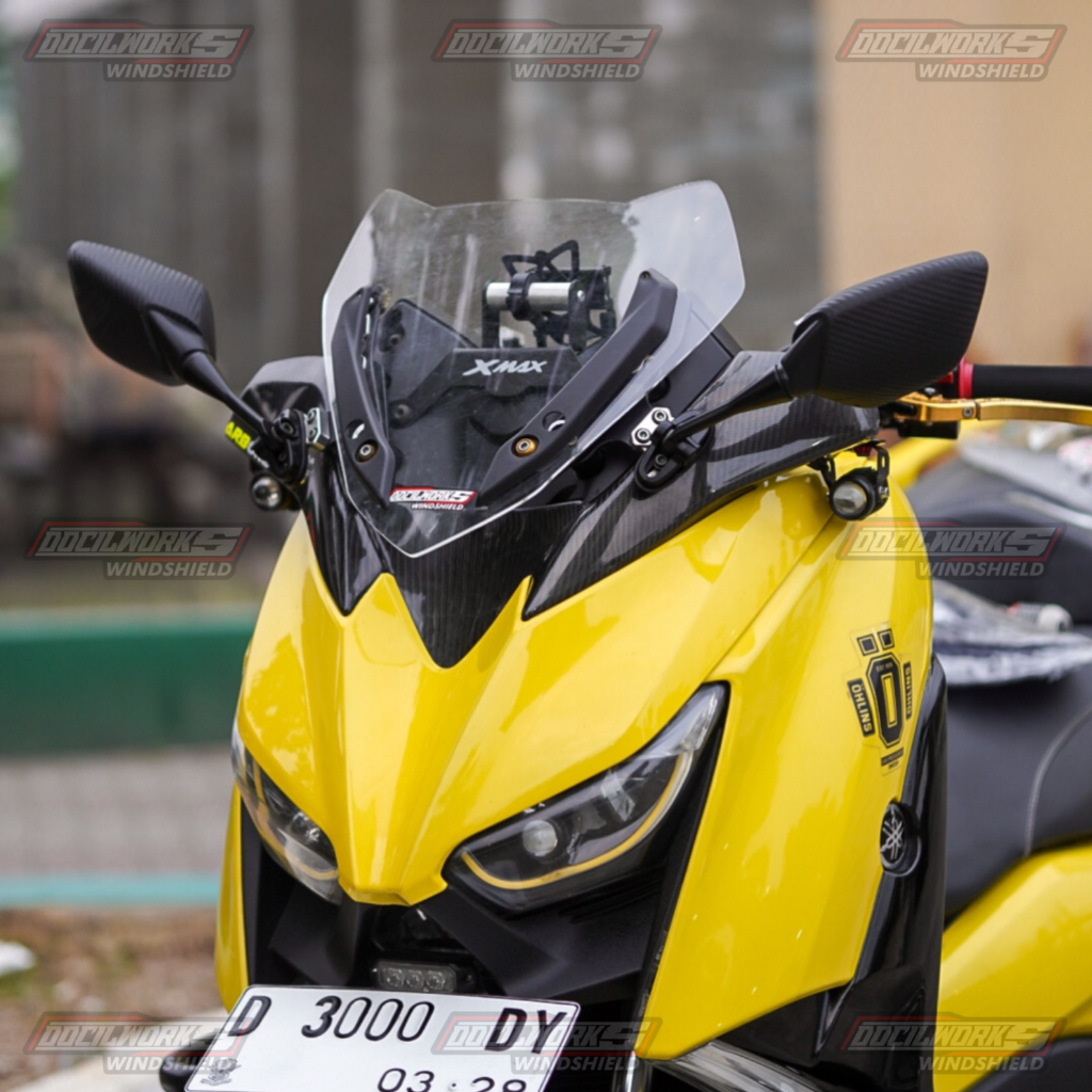 Visor Windshield Xmax NEW & OLD 4mili Model V2 By Docilworks | Shopee ...
