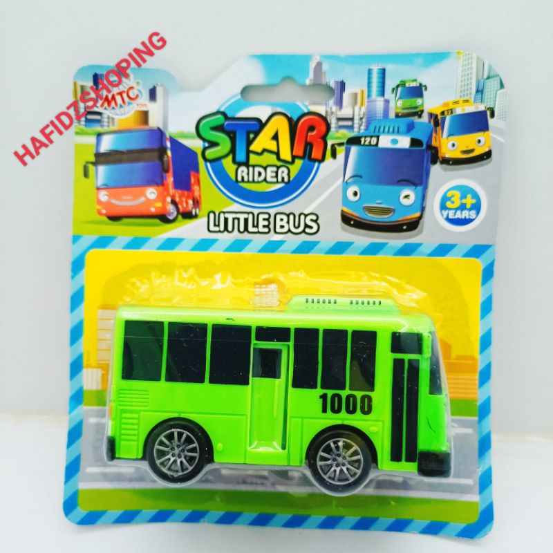 Tayo Bus Toy Sliding Side Doors Open and Close Full Seal | Shopee ...