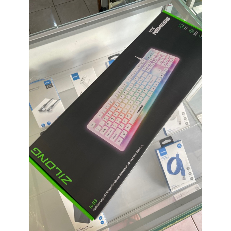 NYK Nemesis 10 Mode RGB Gaming Keyboard | Shopee Philippines