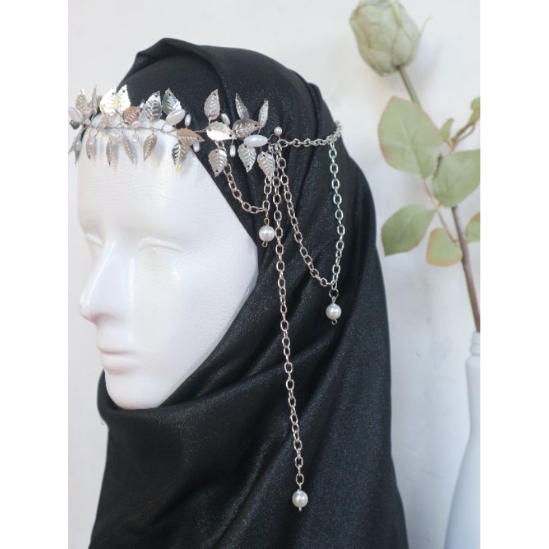 Wedding Chain Headpiece/ Wedding Headpiece/ Hijab Bridal Accessories ...