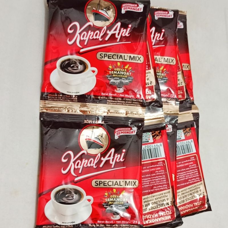 Kapal api coffee special mix (10 sachets) | Shopee Philippines