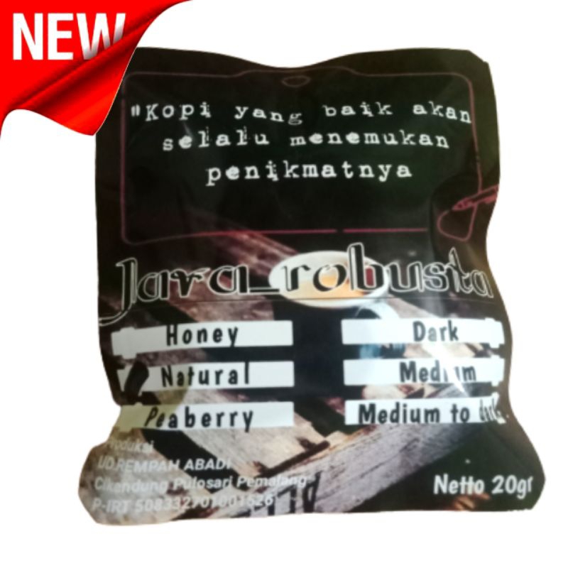 Java robusta sachet packaging | Shopee Philippines