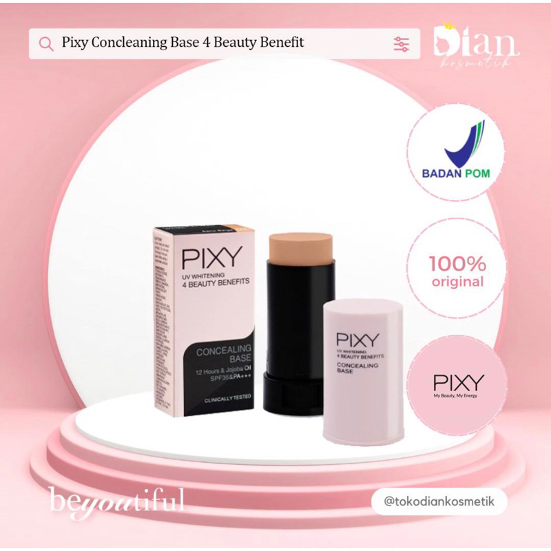 Pixy - CONCEALING Base 4 Beauty Benefits | Shopee Philippines