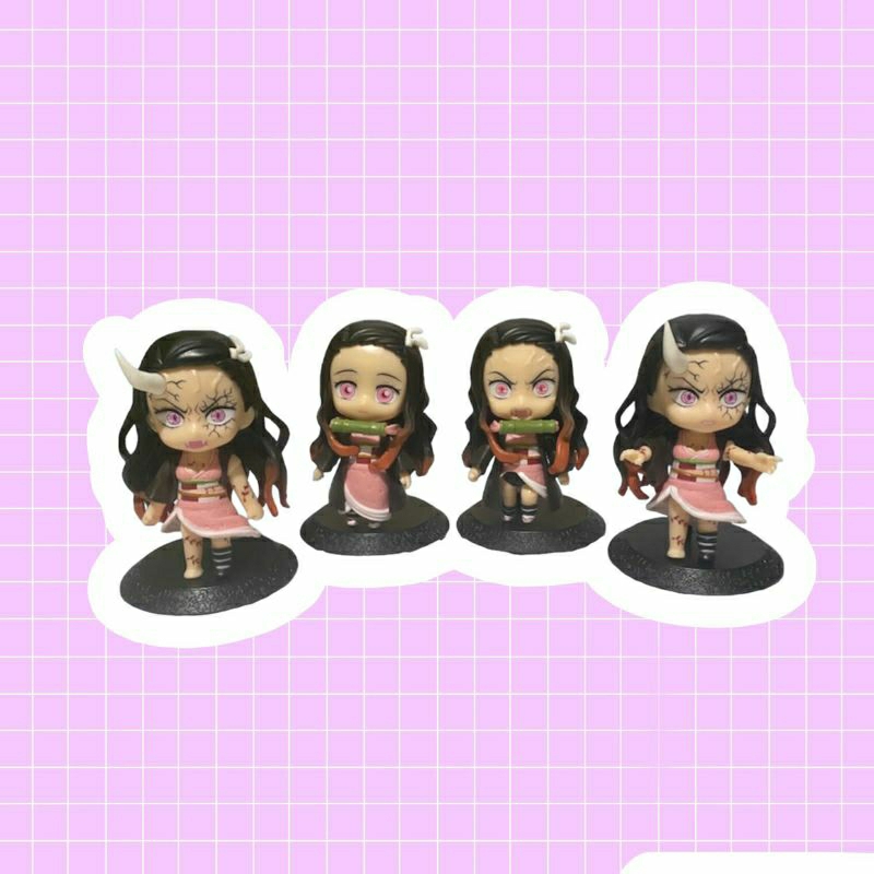 Nezuko Demon mode Action Figure | Shopee Philippines