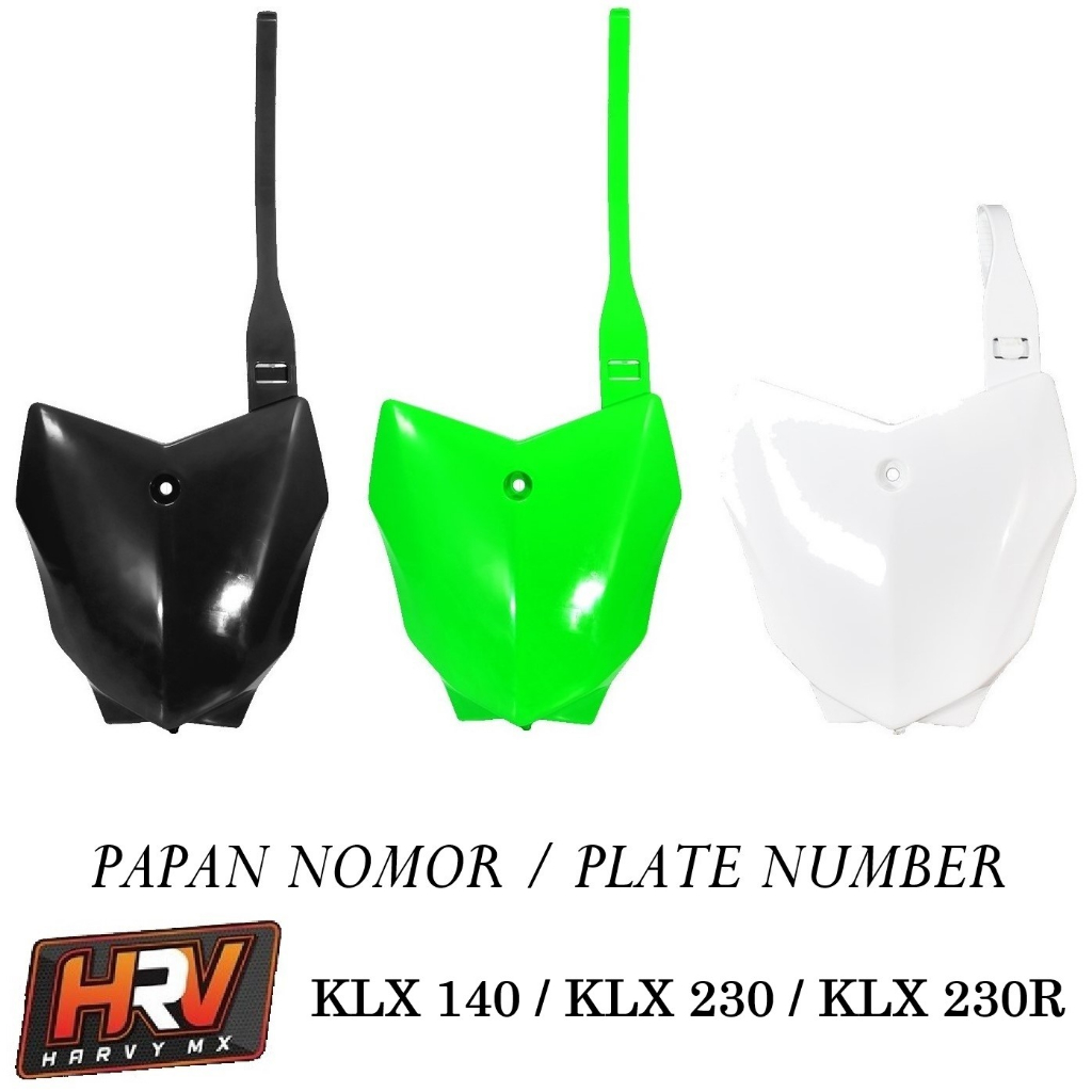 Number Board KLX 140 KLX 230 230R Modify KLX DTRACKER CRF WR TRAIL ...