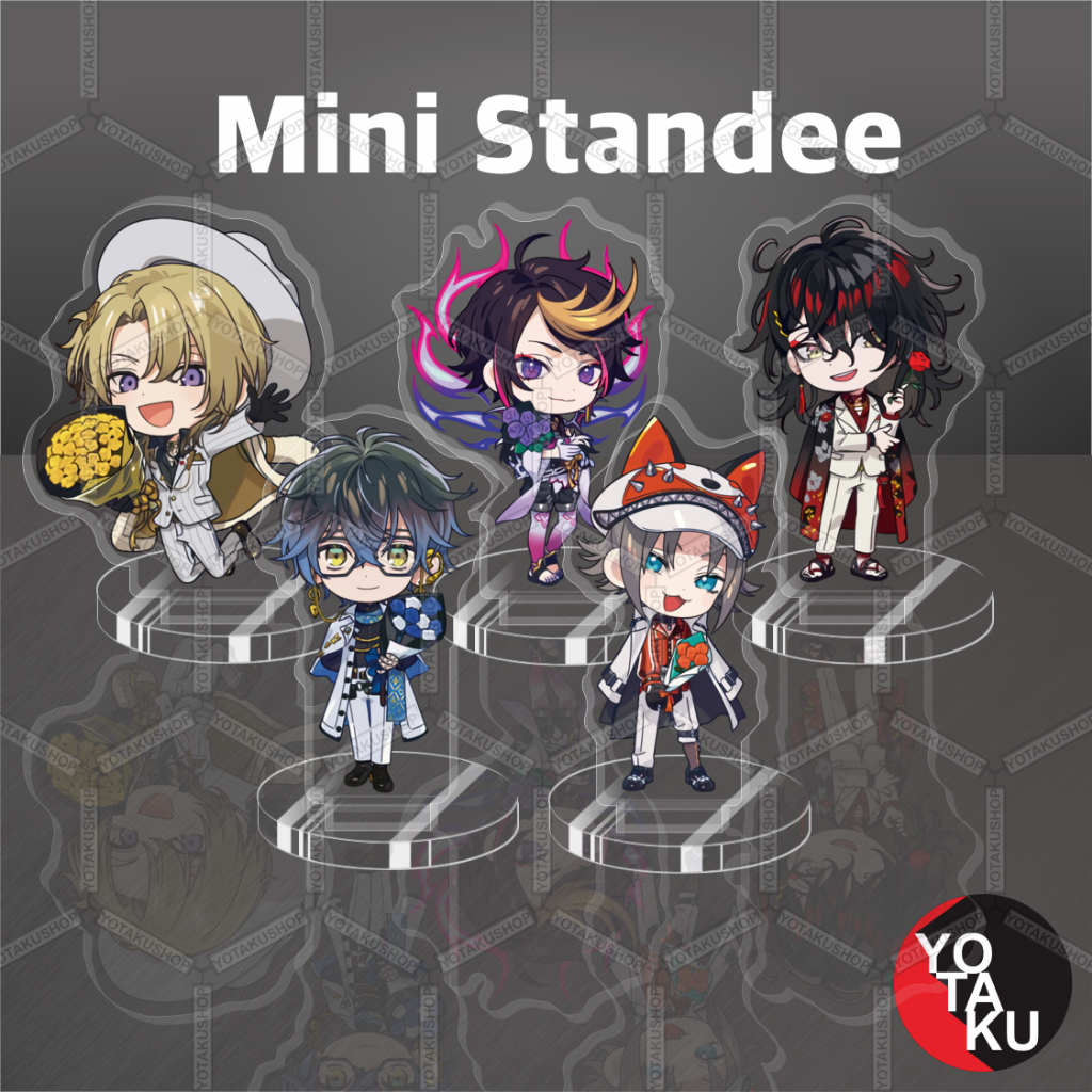 Mini Standee Anime Figure Acrylic Nijisanji EN Luxiem Series 1 ...