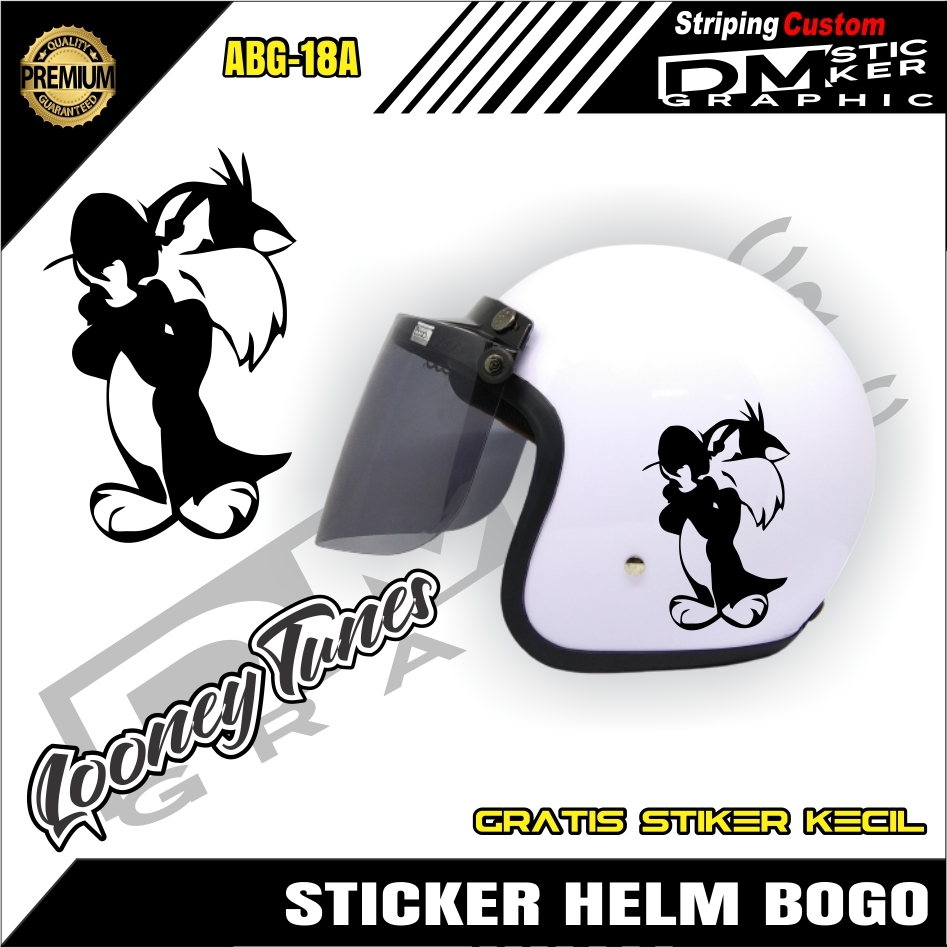 Cute HELMET CUTTING STICKER CODE ABG-018 | Shopee Philippines
