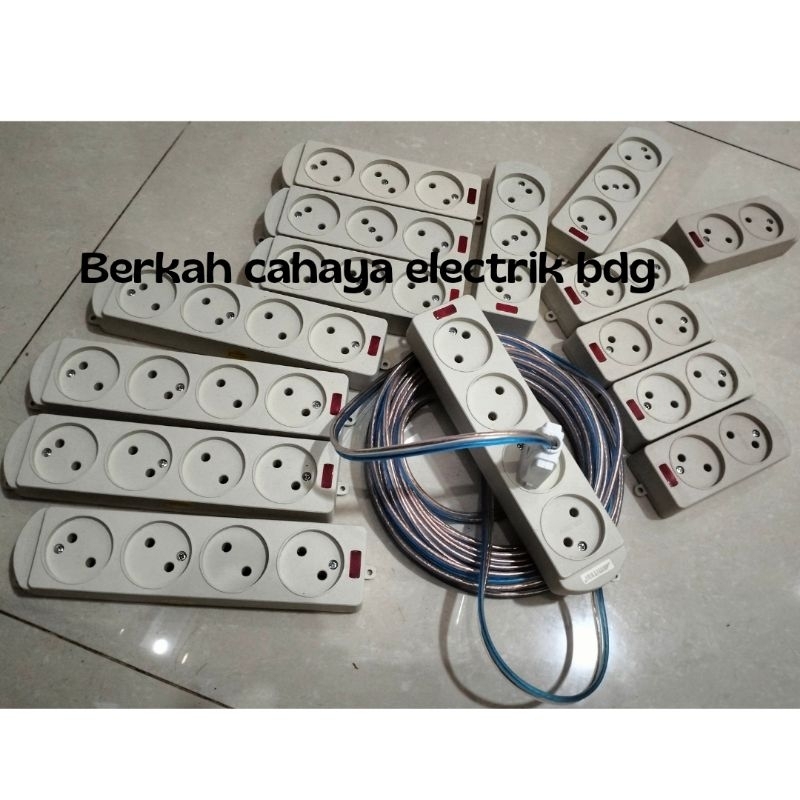 Flat socket transparent cable 1 2 3 4 5 6 7 8 9 10 meters / flat socket ...