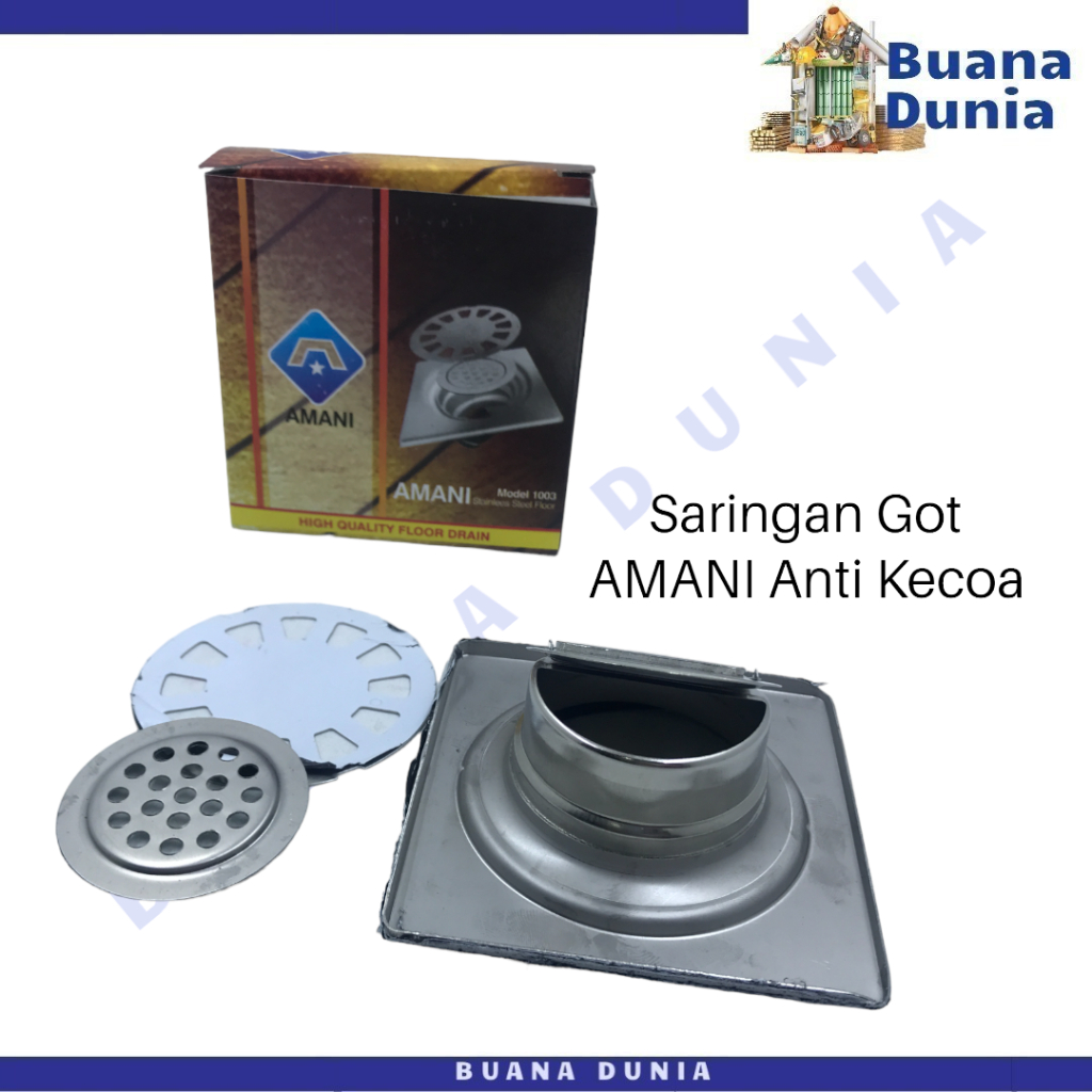 AMANI Anti-Cockroach Got Filter | Floor Drain | Anti Odor (1PC ...