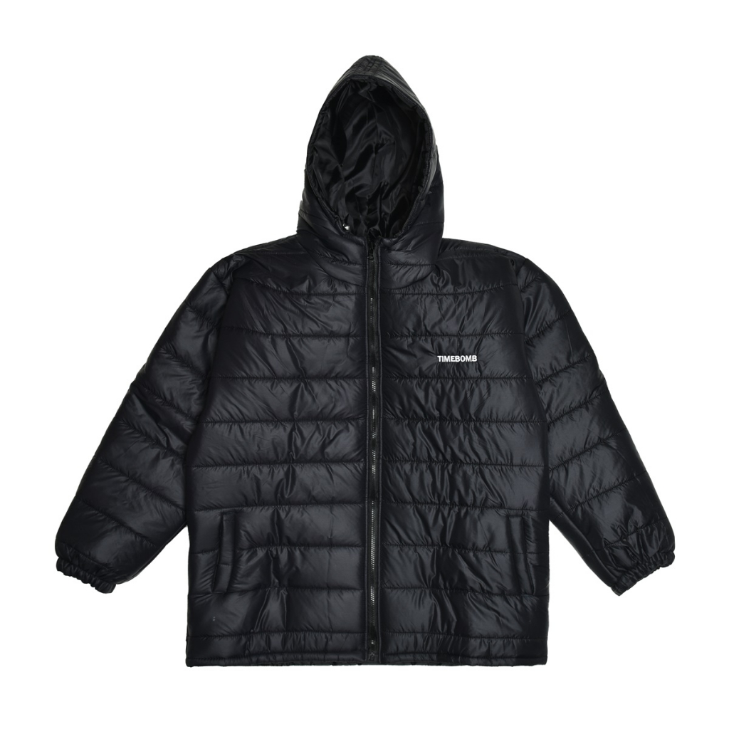 HITAM Timebomb JACKET | Puffer Coat Jacket | Puffer Jacket | (Ordinary ...