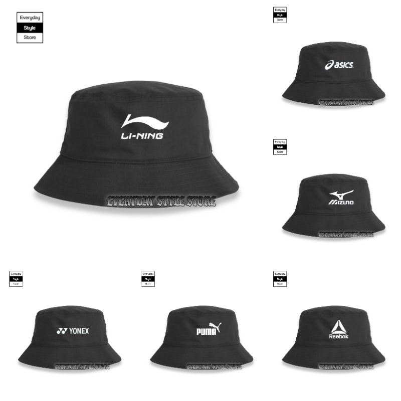Badminton Bucket Hats Sports Hats Men Women Adults logo Sports Sponsor ...