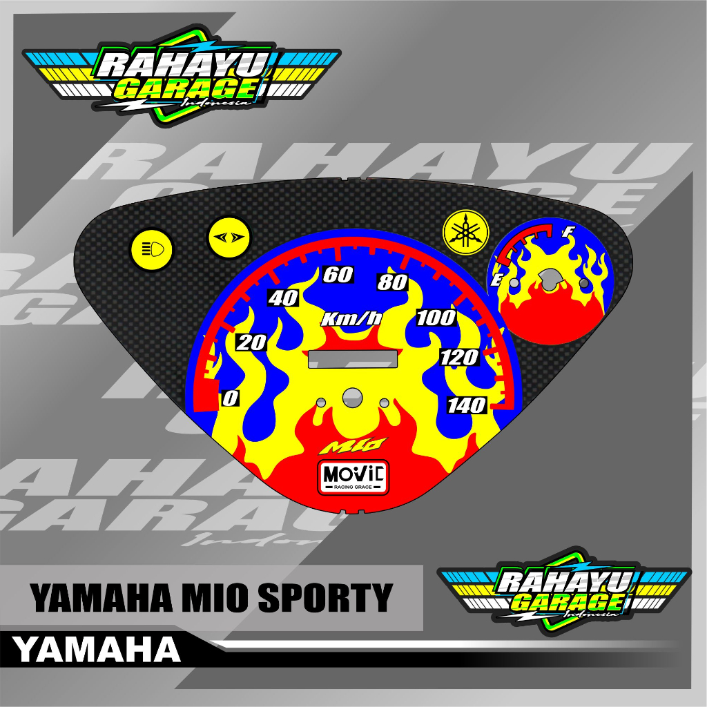 Custom mio sporty speedometer board mio sporty speedometer panel ...