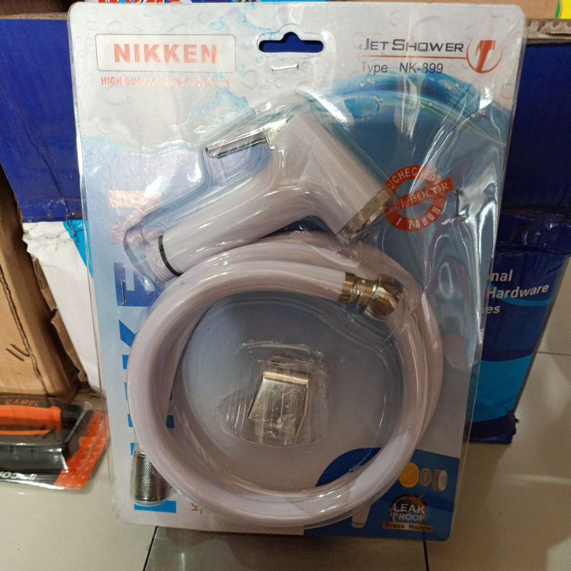 Nikken white jet shower / bidet shower | Shopee Philippines
