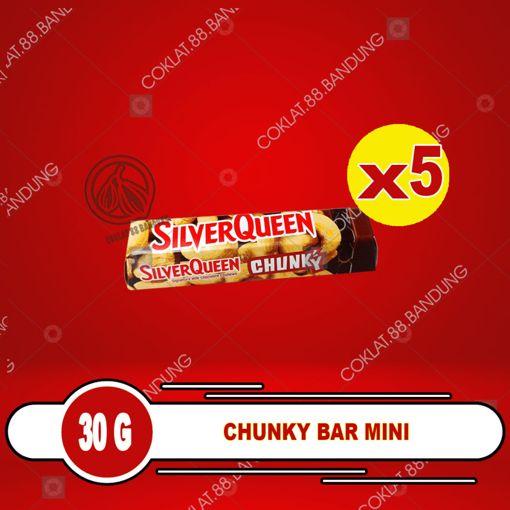 Chunky BAR 30GR Contents 5pcs, Chocolate CHUNKY BAR MINI 30gram X 5 ...