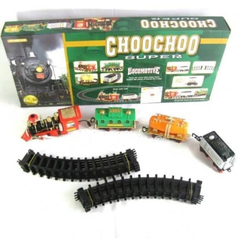 SMOKE TRAIN CHOOCHOO SUPER TRAIN TOY | Shopee Philippines