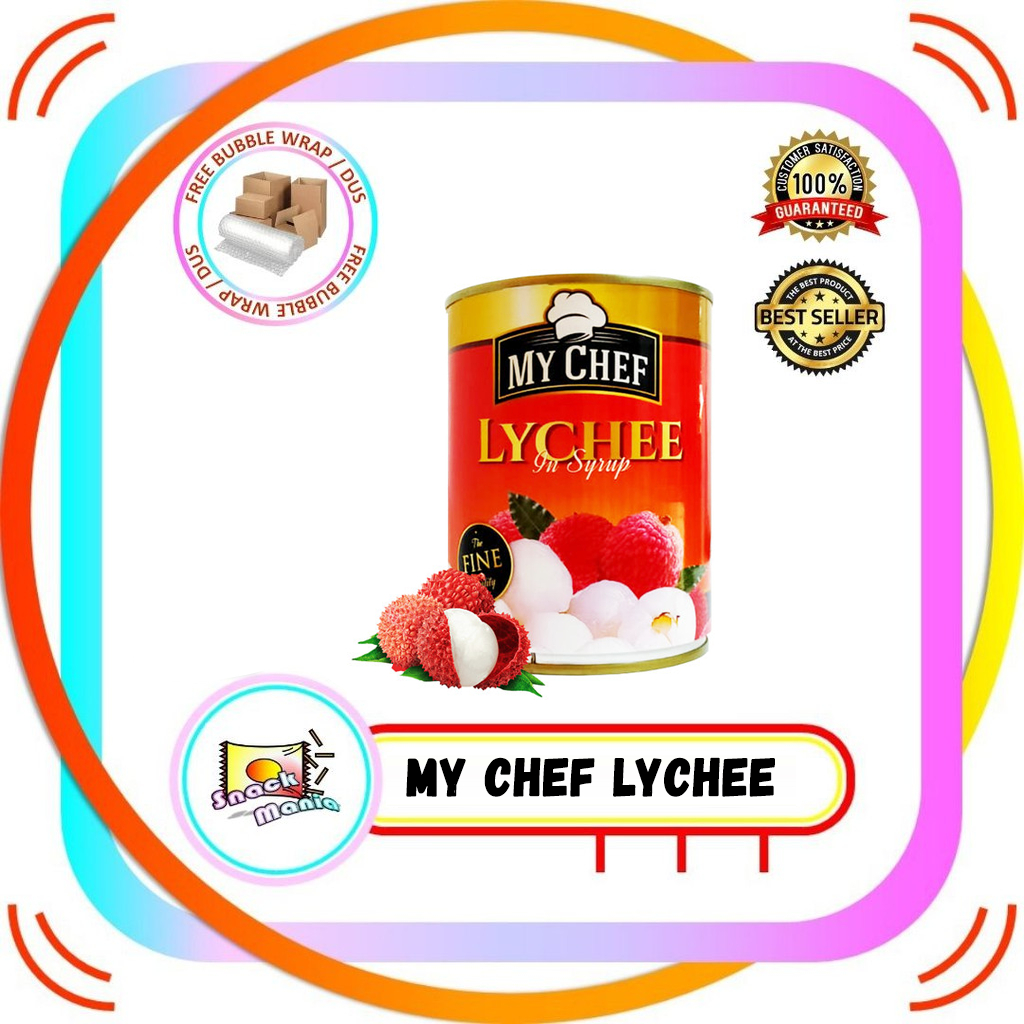 My Chef Lychee in Syrup 565 gr Canned Lychee | Shopee Philippines