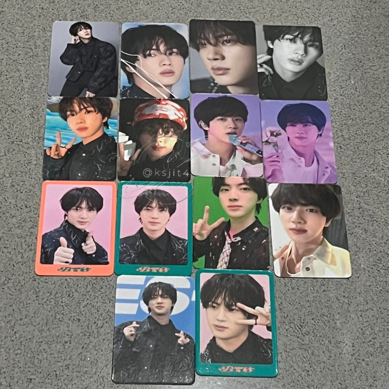 Bts Mini Dicon 102 Jin Photocard set pc bts seokjin | Shopee Philippines