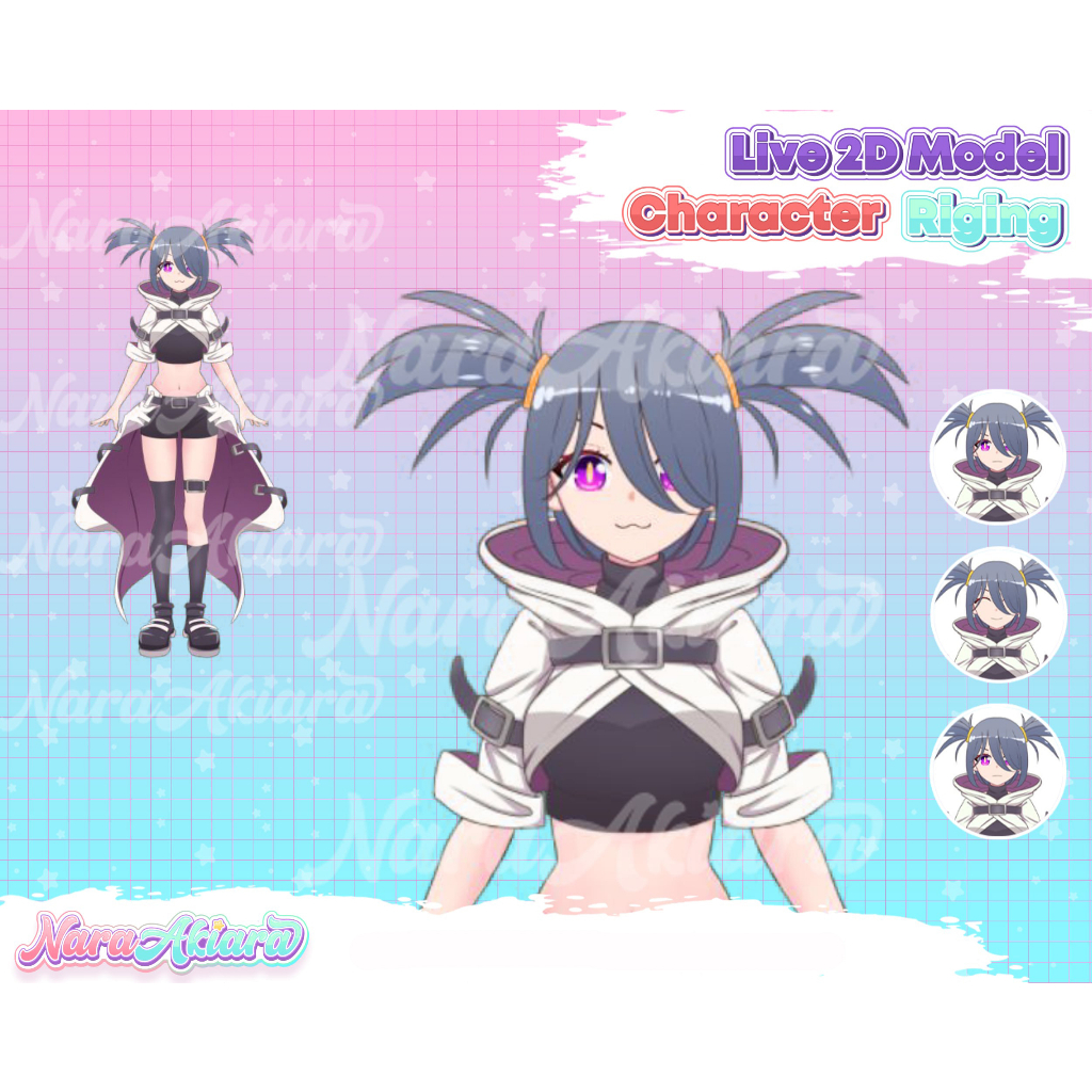 Interesting Collection Of Vtuber Live2D Anime Characters Ready To Use ...