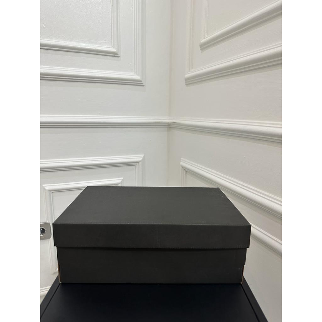 MINIMAL INNER BOX DUS PLAIN BLACK SHOE BOX (MINIMUM ORDER 10 PCS CAN BE ...