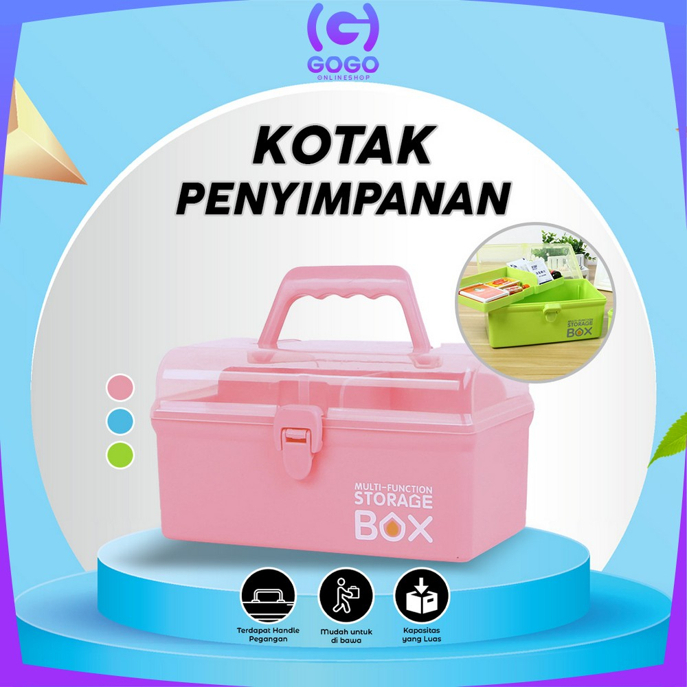 Gogo-c831 Multi-Purpose Jewelry Box Storage Box Medicine Box Tool Box ...