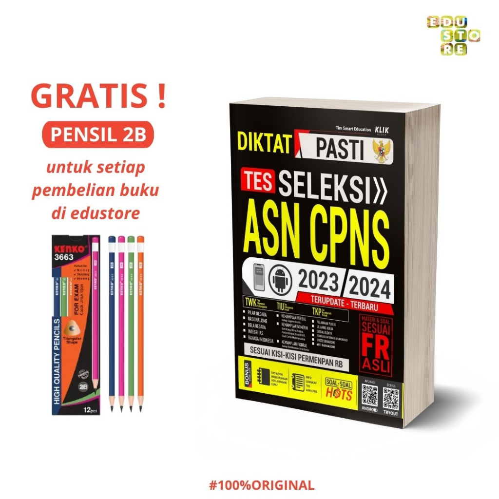 Cpns Book 2023 - Dictat Definitely ASN Selection Test CPNS 2023/2024 ...