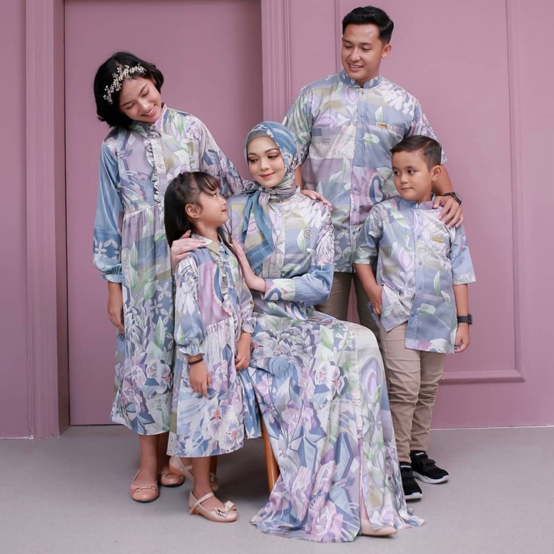 Dyn Clothingline Alyfa Dress Adults Teens & Kids | Family set | Shopee ...