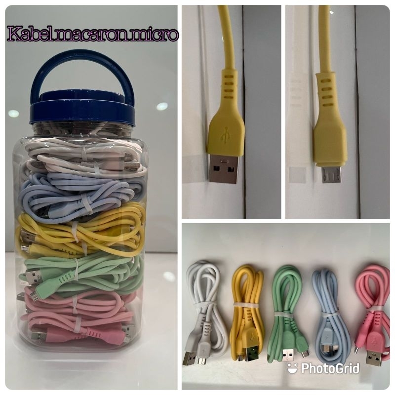 Hp Macaron Data Cable (1 Jar Contains 50 PCS) - Type C | Shopee Philippines