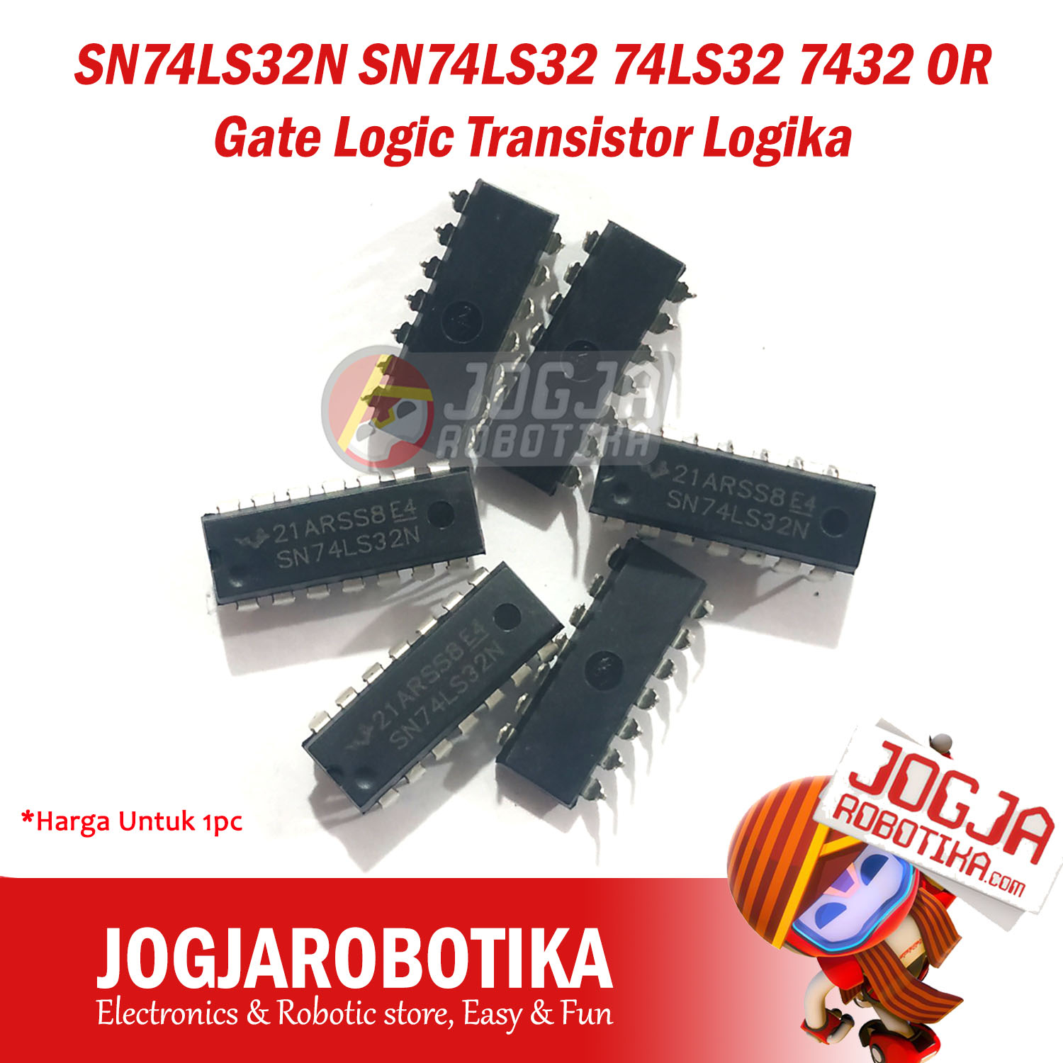 SN74LS32N SN74LS32 74LS32 7432 OR Gate Logic Transistor Logic TTL | Shopee Philippines