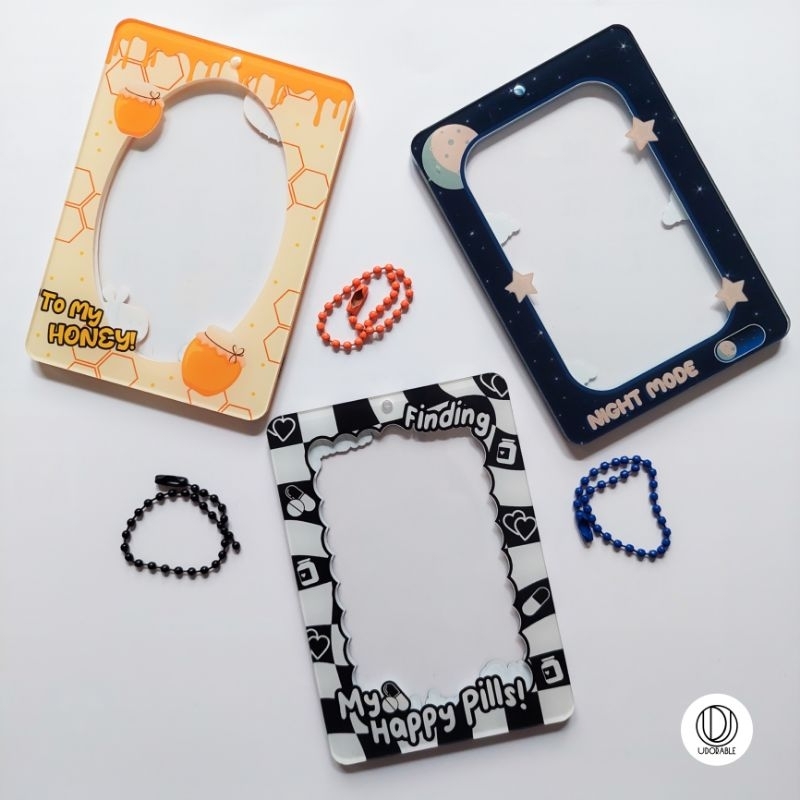 Photocard Pc Holder Cahol Acrylic Double Side 2-sided by udorable ...
