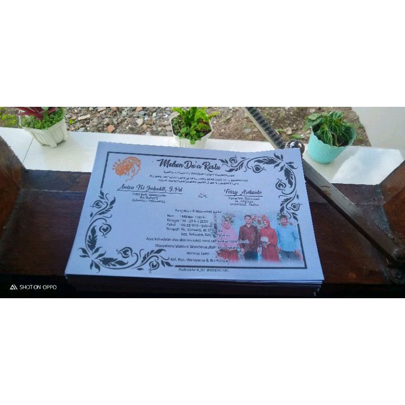 Wedding Invitation/Rice Box Invitation/Tonjoan/Wedding Invitation Blank ...