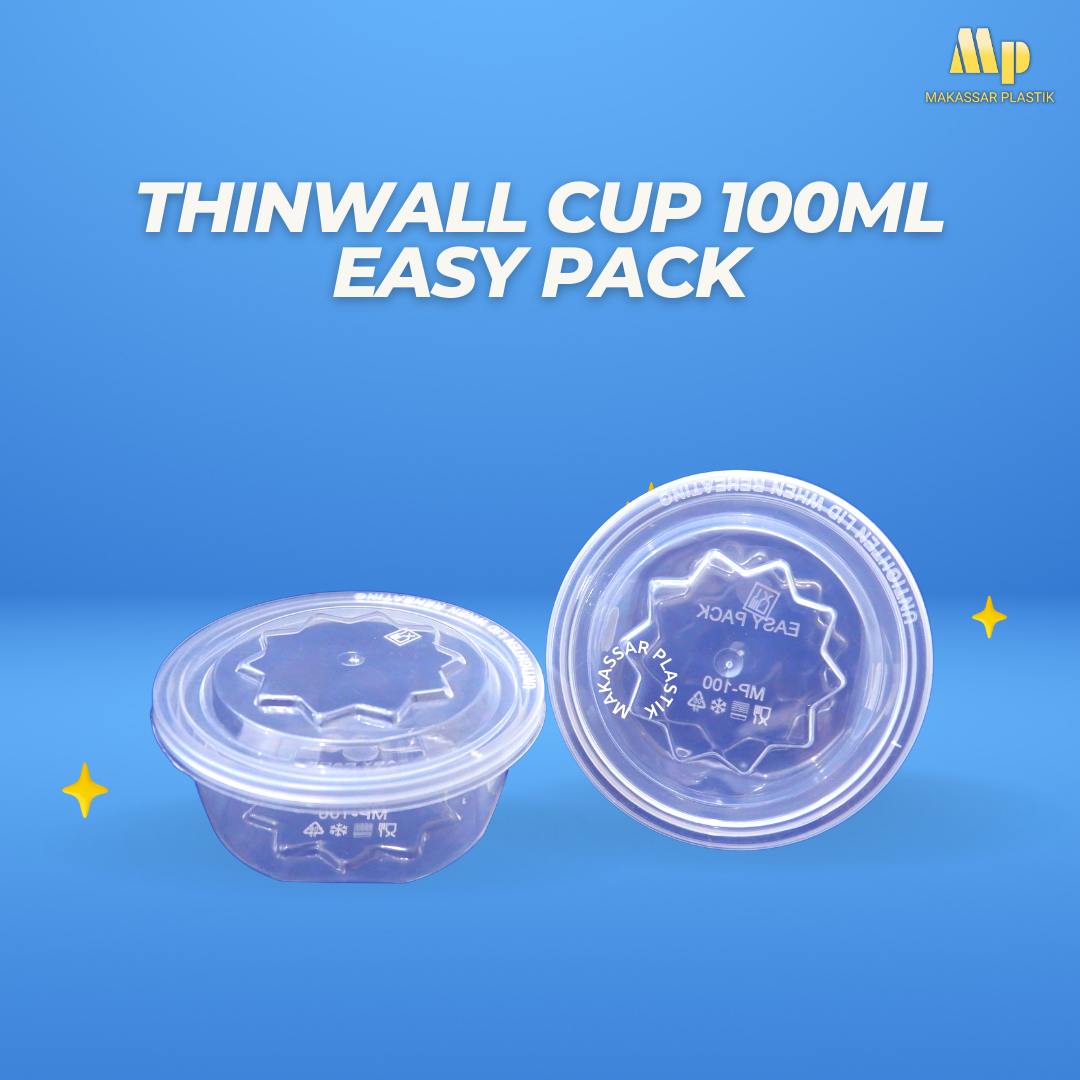 Thinwall Cup 100 ml Easy Pack @ 25 Pcs | Shopee Philippines