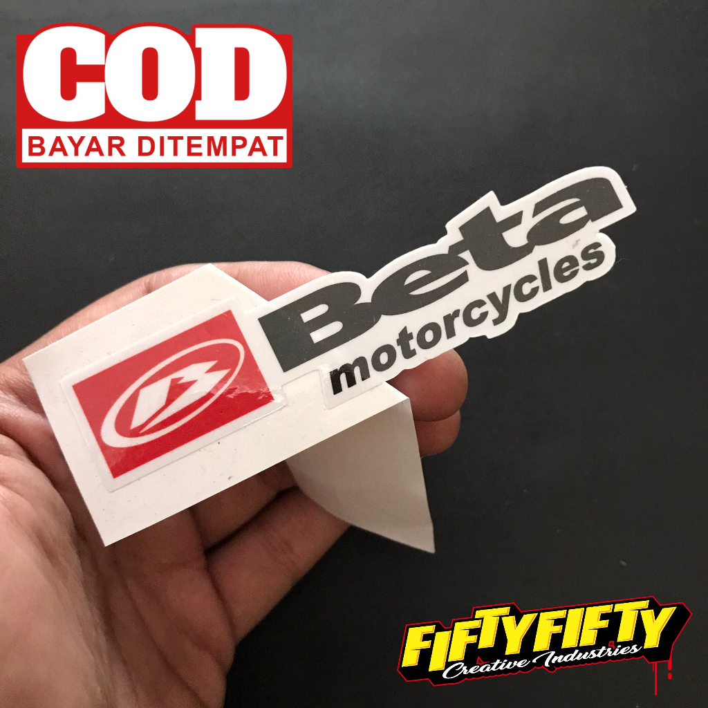 Print Cut BETA Motorcycles Stickers Glossy Lamination Printing Stickers ...
