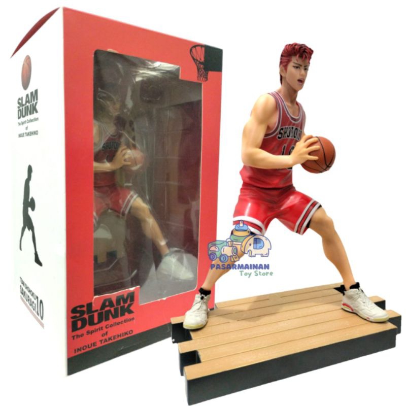 Figure SLAMDUNK SHOHOKU SAKURAGI INOUE TAKEHIKO STYLE MINIATURE DISPLAY ...