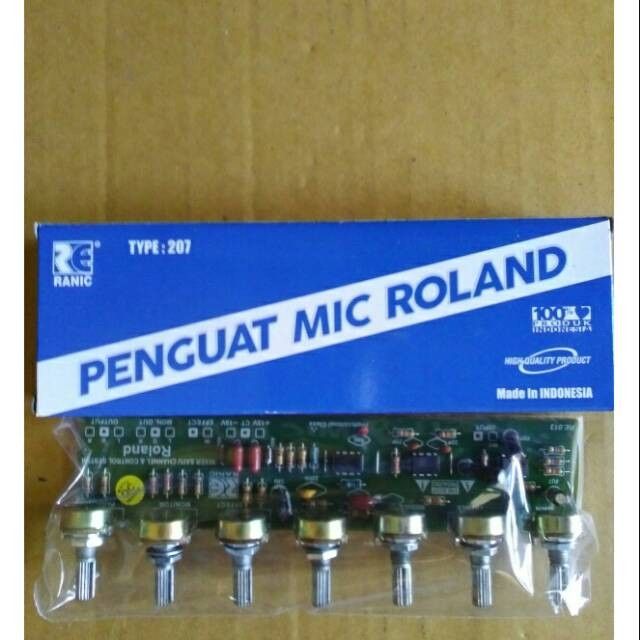 Roland Mixer Mono Mic Amplifier Kit | Shopee Philippines