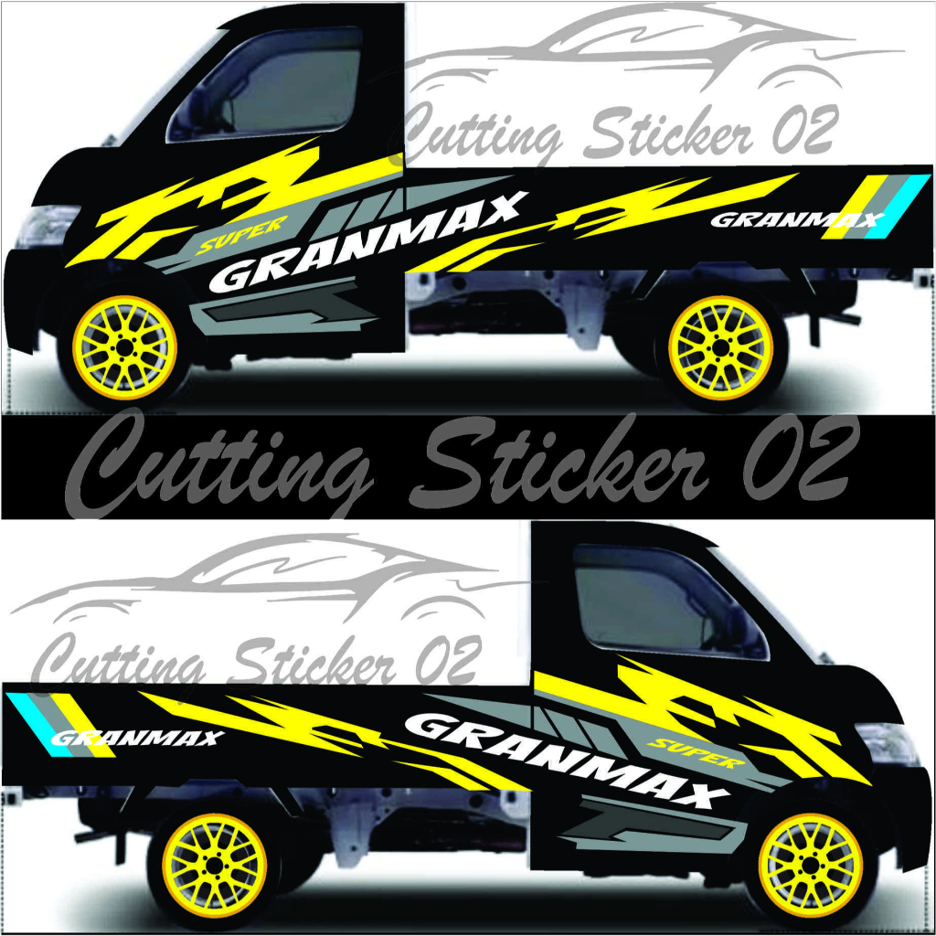 Car STICKER PICK UP GRANMAX CAR STICKER DAIHATSU GRANMAX | Shopee ...