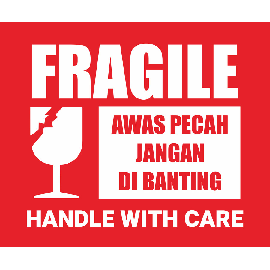 Broken sticker - FRAGILE sticker Beware Of Broken | Shopee Philippines