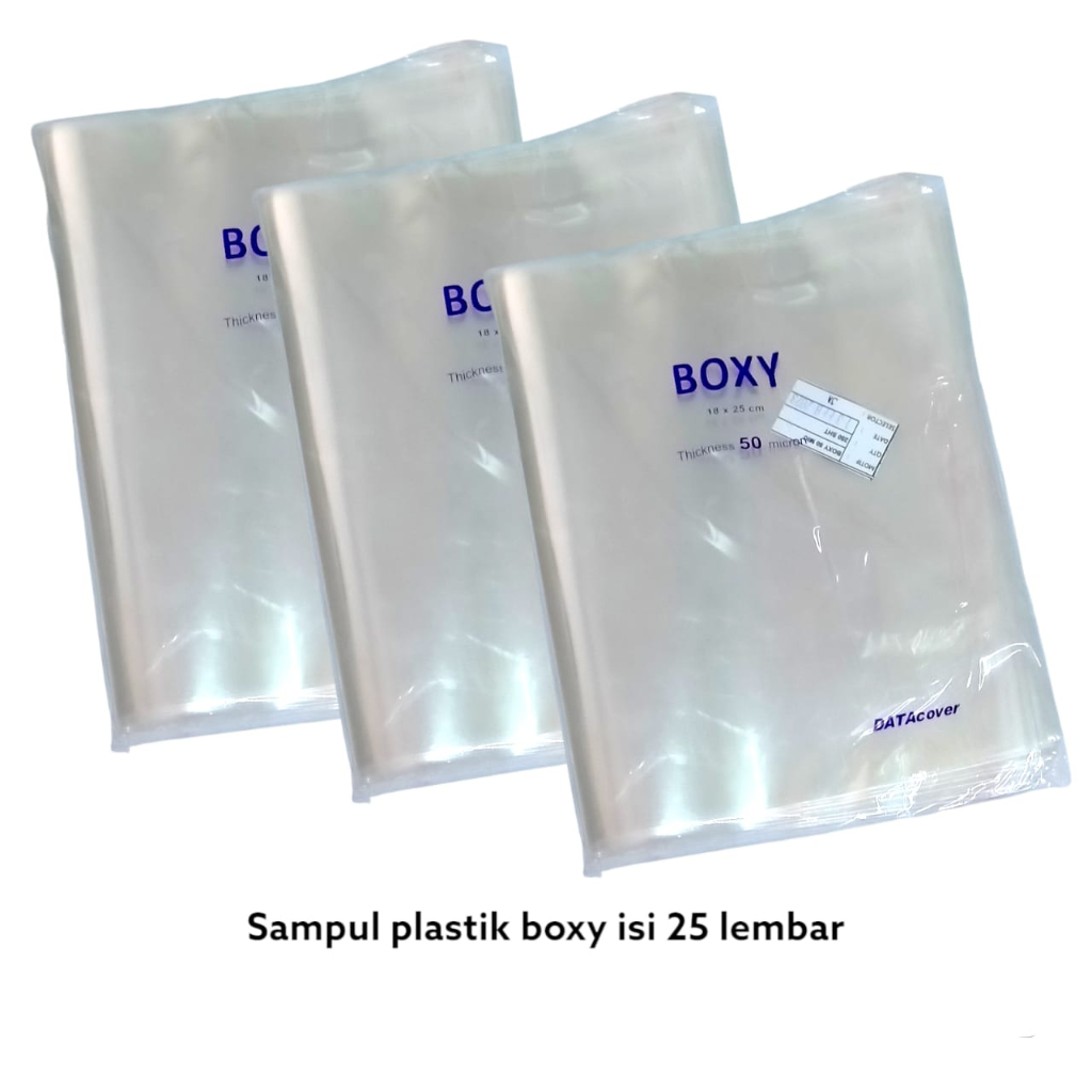 THICK OPP BOXY PLASTIC BOOK COVER CONTAINS 25 SHEETS | Shopee Philippines