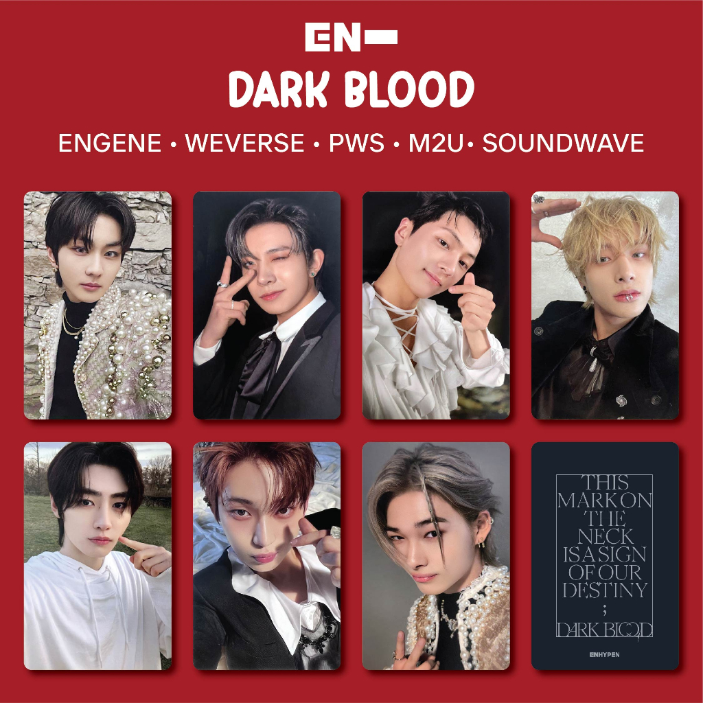 REPLIKA [Replica] Dark BLOOD - ENGENE WEVERSE M2U PWS SOUNDWAVE VER ...