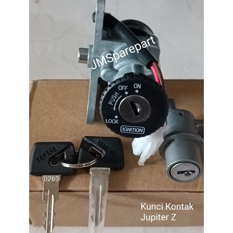 Ignition key + seat assy key set ignition key assembly Jupiter Z ...