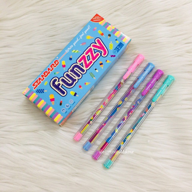 FUNZZY Standard Pen Gel Pen 0.5 mm Standard Ballpoint Pen (per pack ...