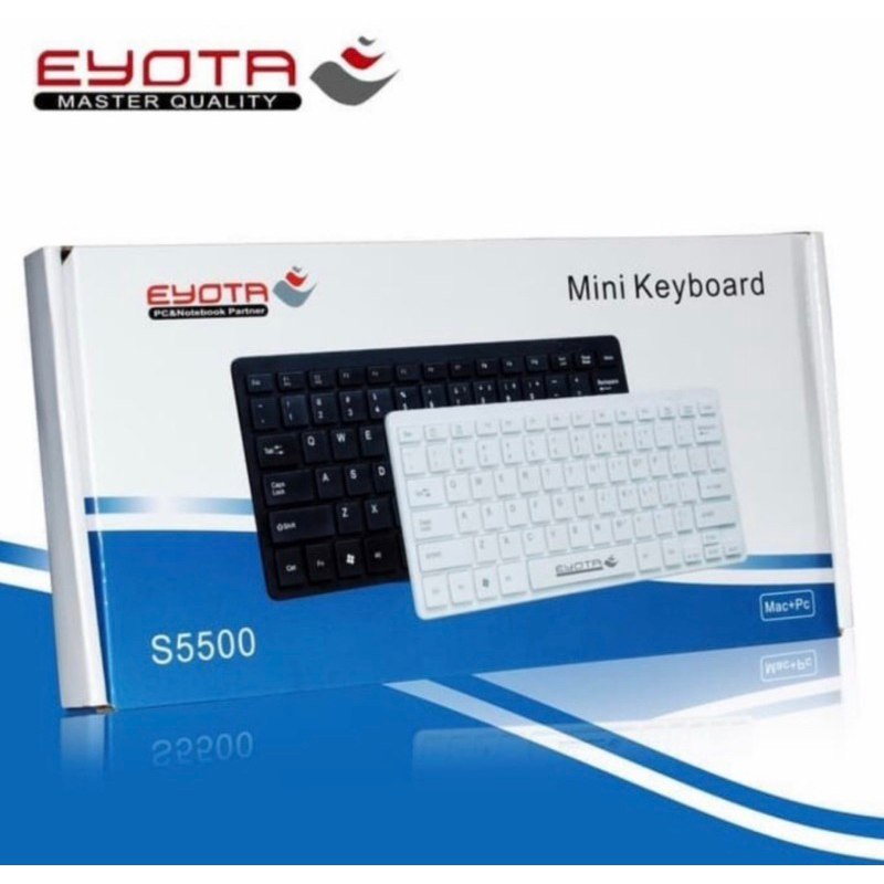Original Eyota S5500 Mini Keyboard | Shopee Philippines