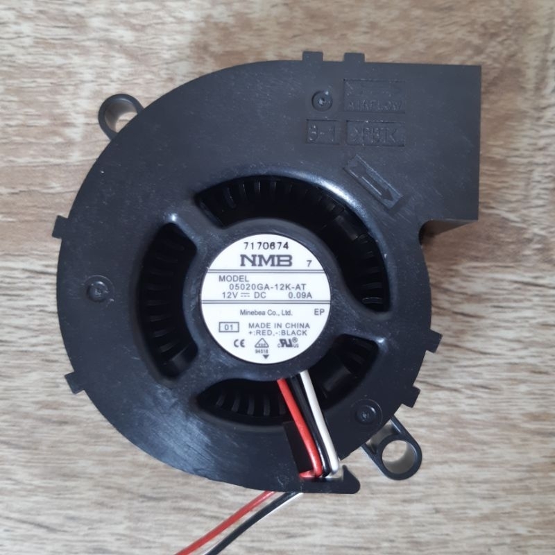 Dc Conch Fan NMB 5cm Conch Blower 12V NMB 05020GA-12-AT | Shopee ...