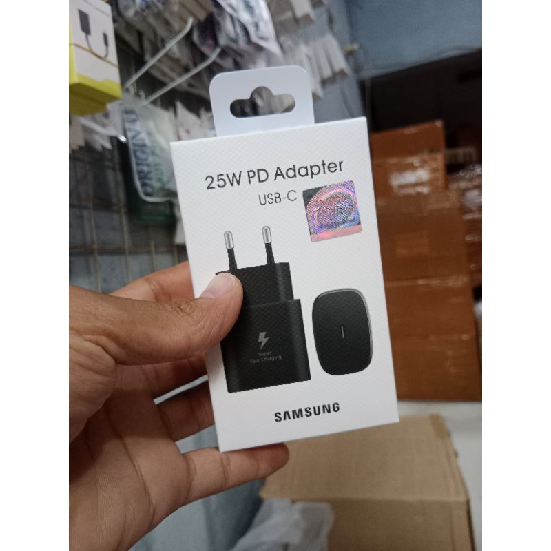 Usb-c 25W POWER ADAPTER/CHARGER Head SAMSUN6 A70/A71/A80/NOTE 10 ...