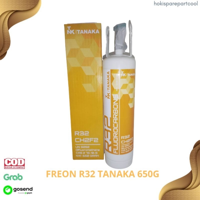 Freon R32 Cans TANAKA 650G | Shopee Philippines